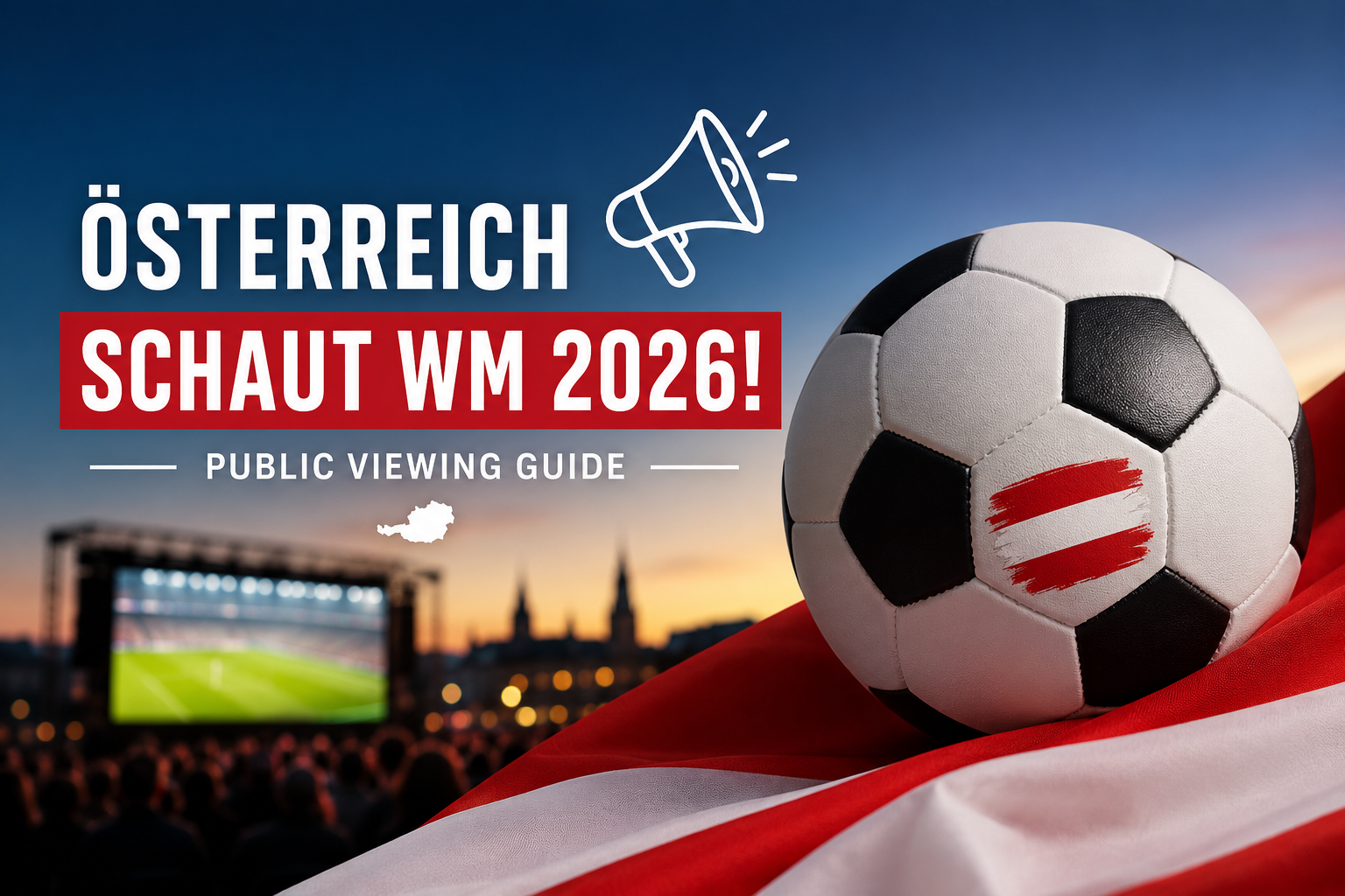 Public Viewing in Österreichs Städten WM 2026